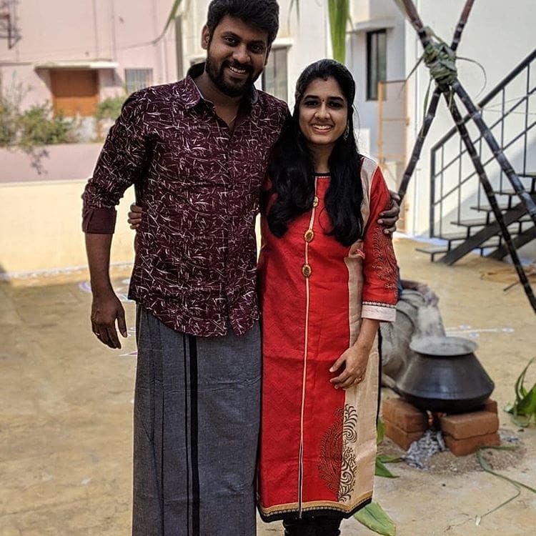 rio raj wife vijay tv rio rio sruthi rio raj sruthi anchor rio rio raj ...